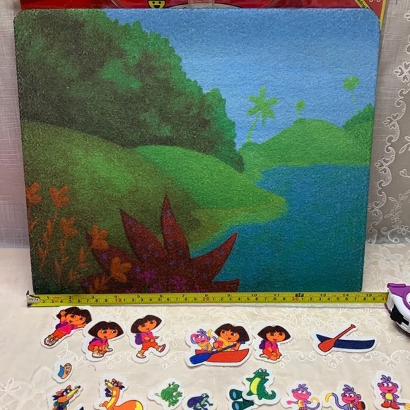 Colorforms | Toys | Vintage 202 Colorforms Colorfelt Play Board 4x12 ...